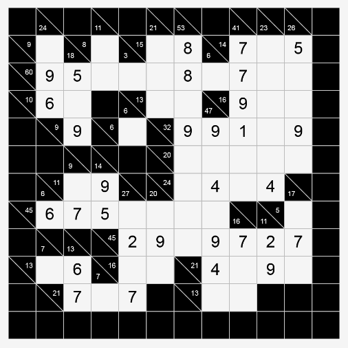 Kakuro Puzzle Generator | Create Number Cross Puzzles